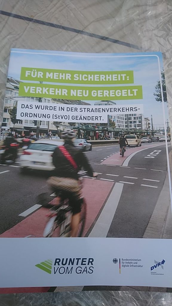 STVO-Novelle – kann das weg? – RAD.SH